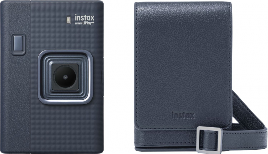 Fujifilm Instax Mini LiPlay Plus + Case Navi Blue - Foto Erhardt