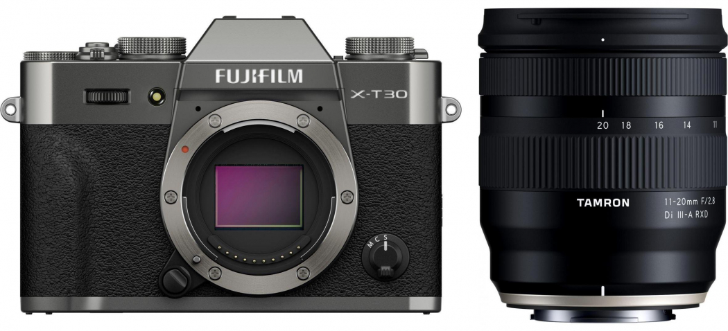 Fujifilm X-T30 III Anthracite + Tamron 11-20mm f2.8 RXD - Foto Erhardt