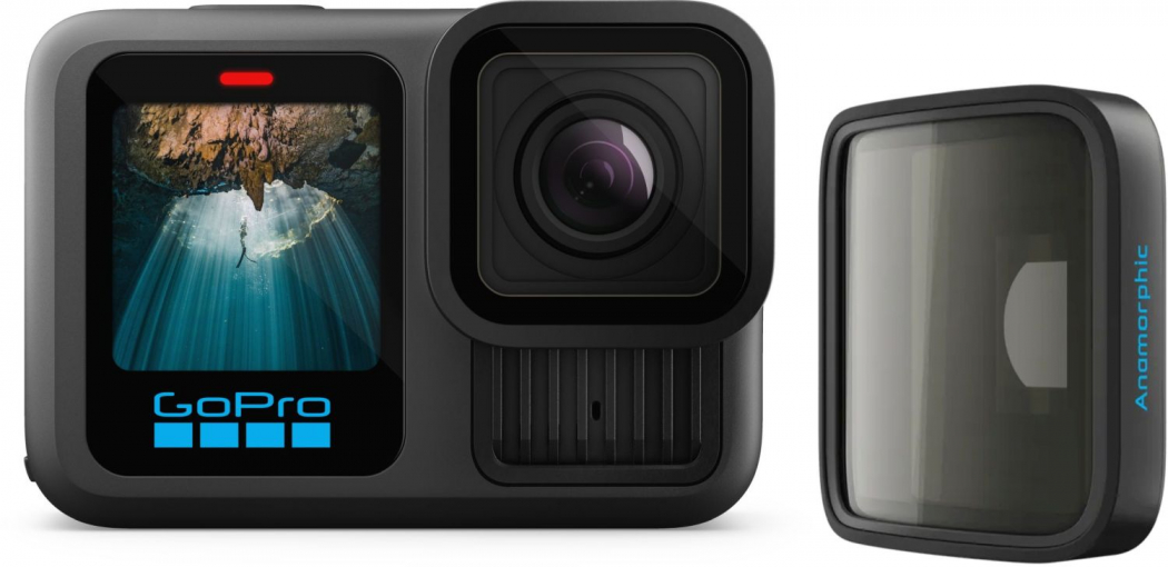 GoPro HERO13 Black + Anamorphic Lens Mod - Foto Erhardt
