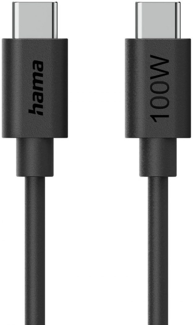 Hama Ladekabel USB-C zu USB-C 100 W 1,2 m - Foto Erhardt