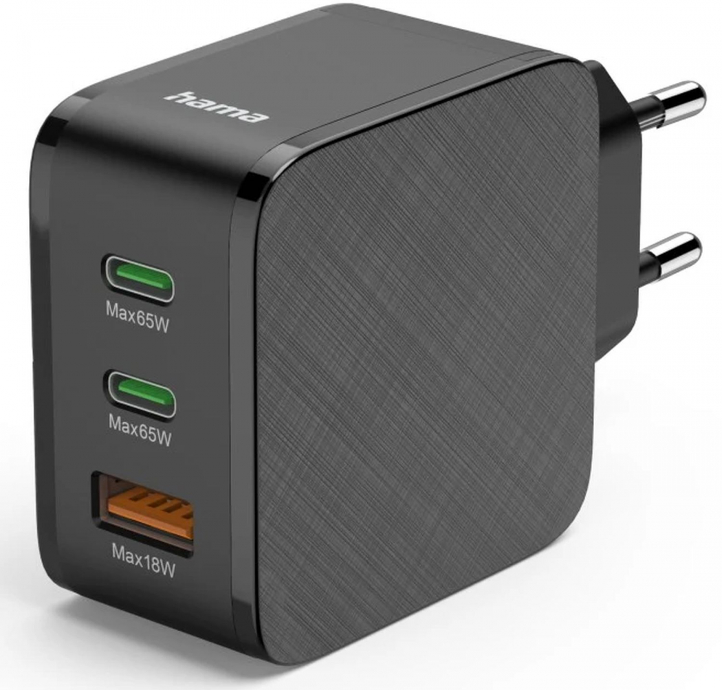 Hama USB-A/C quick charger 65W - Foto Erhardt