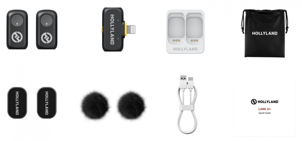 Hollyland Lark A1 Mini Duo Lightning - Foto Erhardt