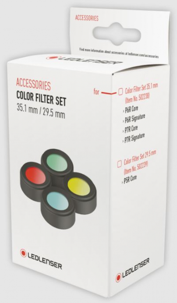 Ledlenser Color Filter Set 35.1mm - Foto Erhardt