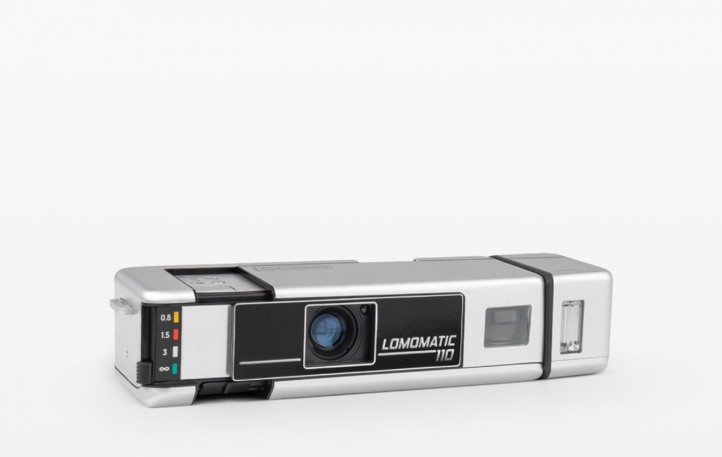 Lomography Lomomatic 110 Kamera & Blitz Metal - Foto Erhardt