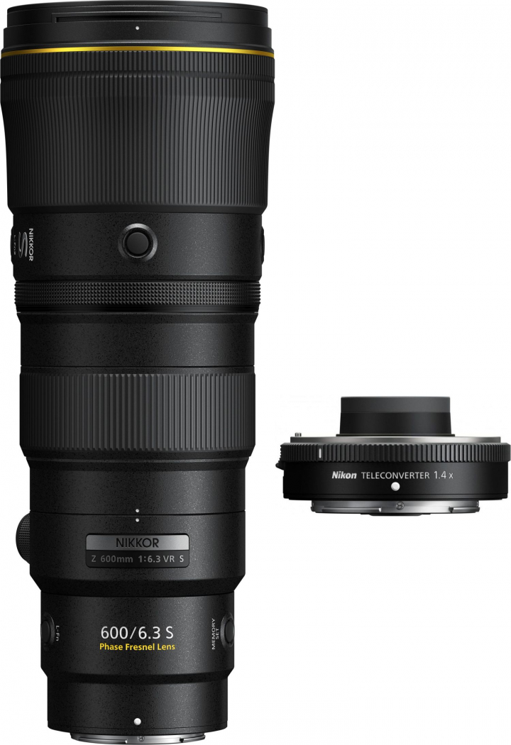 Nikon Z 600mm f6.3 PF VR S + teleconverter 1.4x - Foto Erhardt