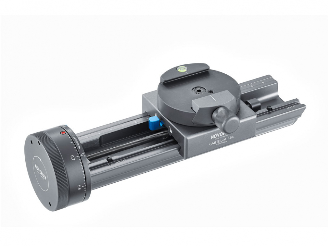 Novoflex CASTEL-M adjustment slide with focus wheel and detents - Foto ...