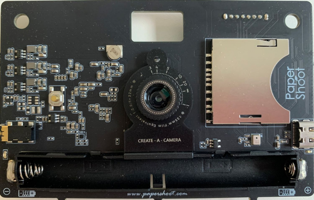 Paper Shoot Camera Board Paper Box - Foto Erhardt