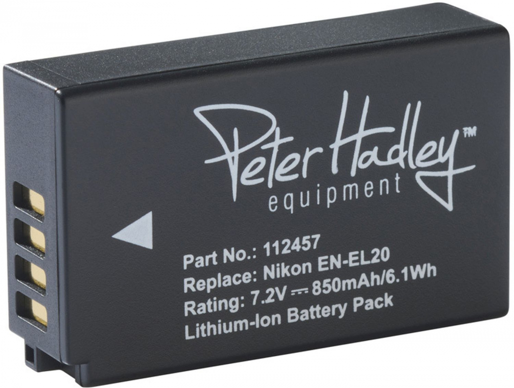 Peter Hadley EN-EL20 battery - Foto Erhardt