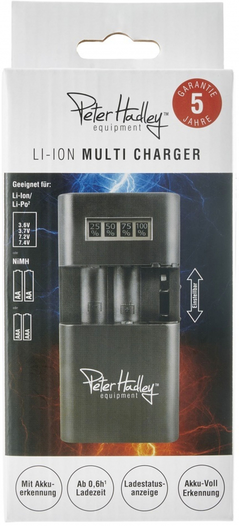 Peter Hadley Chargeur multiple Li-Ion - Foto Erhardt
