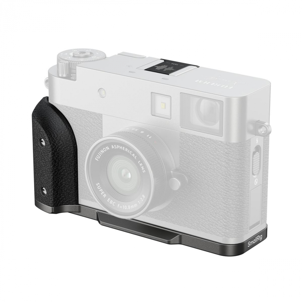 SmallRig 5217 L-Bracket Silikongriff für Fujifilm X half mit Holz silb ...