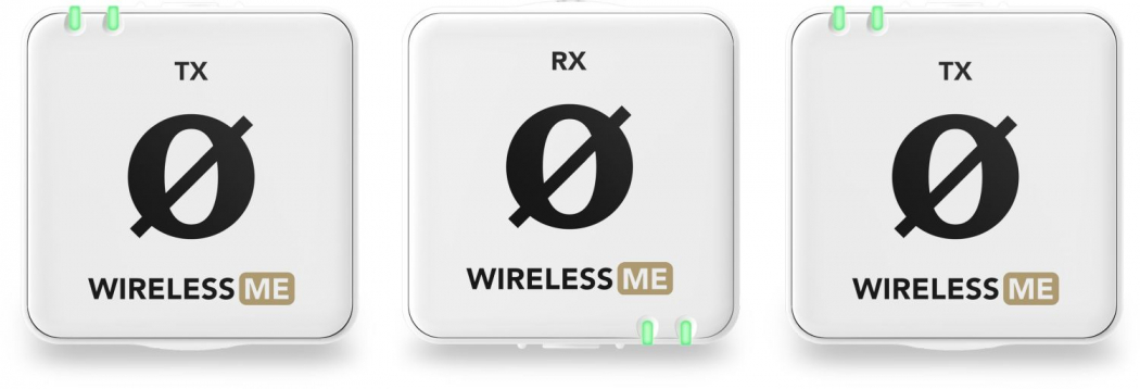 Rode Wireless ME Dual weiß - Foto Erhardt