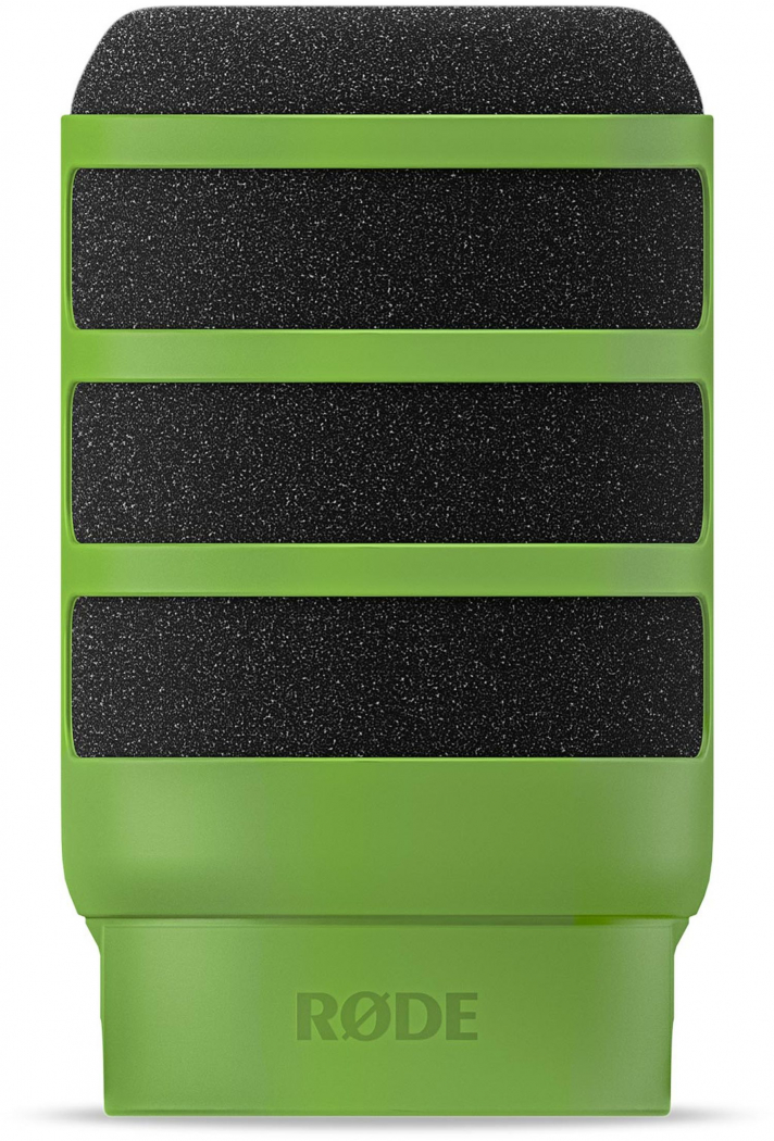 Rode WS14 Deluxe pop shield for PodMic and PodMic USB green - Foto Erhardt