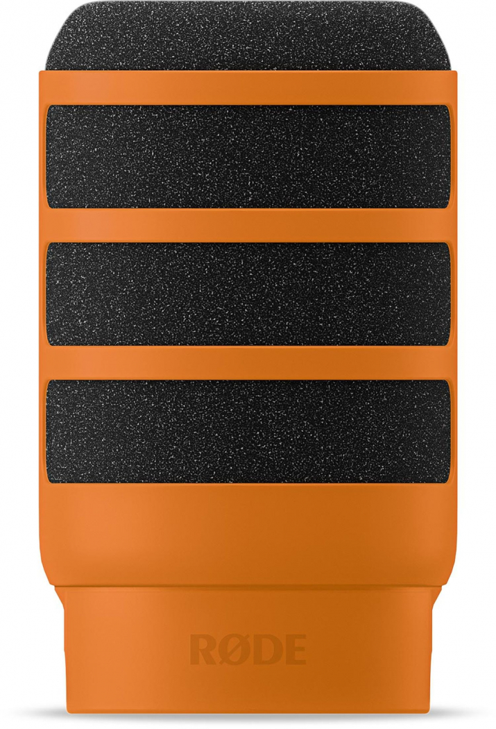 Rode WS14 Deluxe pop shield for PodMic and PodMic USB orange - Foto Erhardt