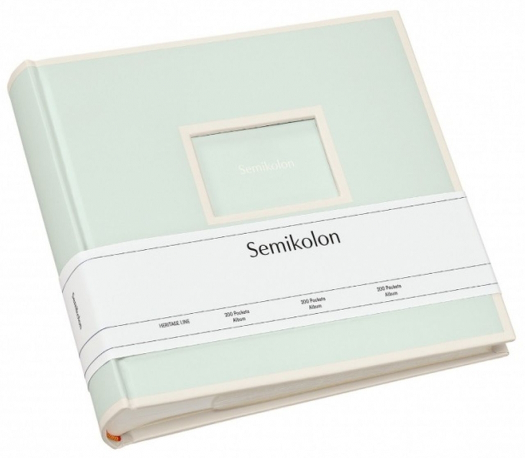 Semikolon 200 Pockets Album 364067 moss - Foto Erhardt