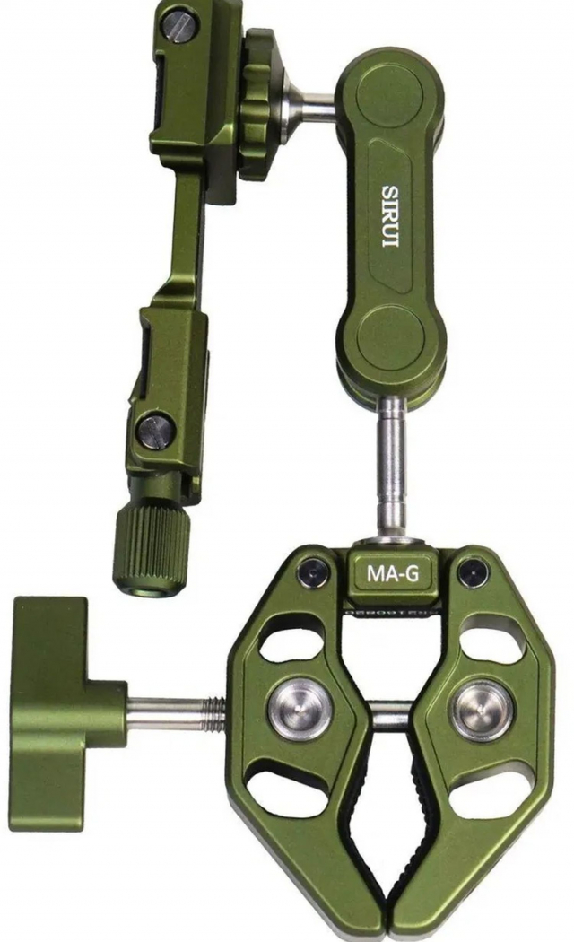 SIRUI MA-G Crab Clamp mit Magic Arm und Smartphone Halterung Grün ...