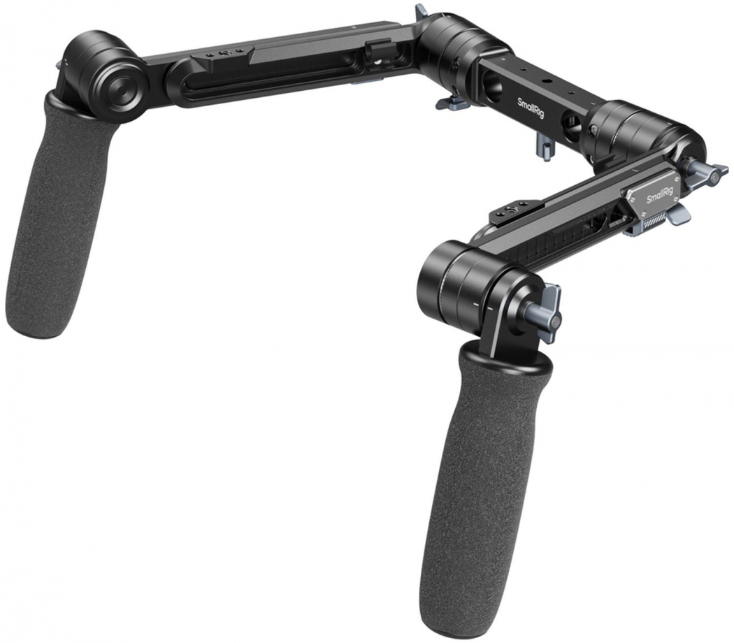 SmallRig 5205 Shoulder Rig Dual-Handle for 15mm LWS-Rods - Foto Erhardt