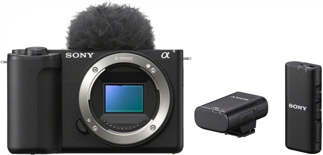 Sony Alpha ZV-E10 II + ECM-W2BT microphone - Foto Erhardt