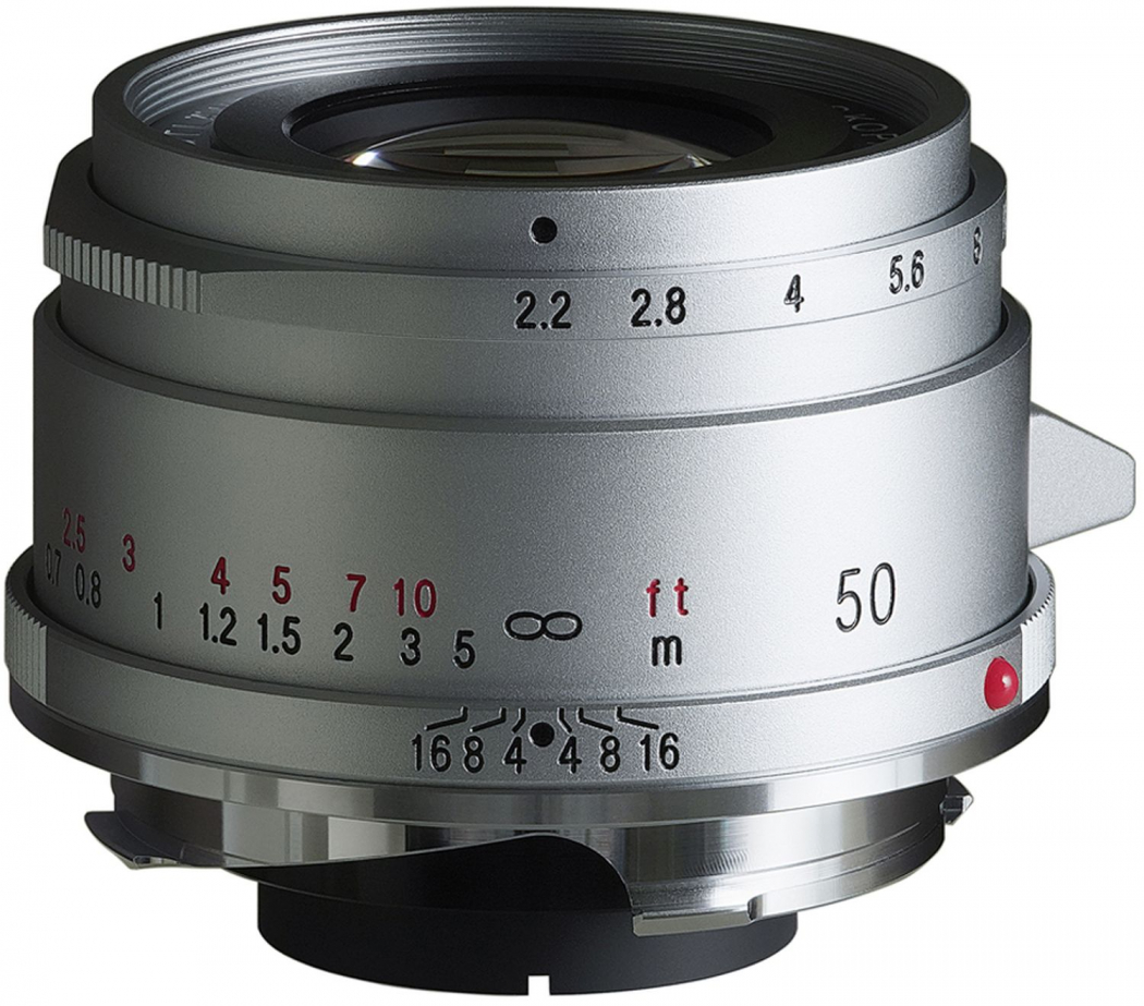 Voigtländer Color-Skopar 50mm f2,2 VM silber - Foto Erhardt