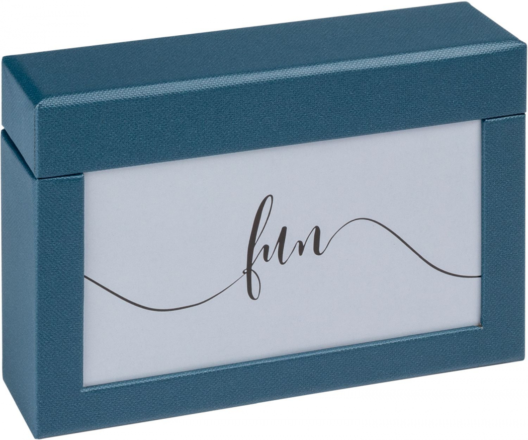 Walther FB-116-L Photo box 10x15 blue for 100 photos - Foto Erhardt