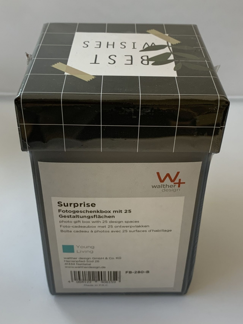 Walther FB-280-B Fotogeschenkbox Surprise schwarz - Foto Erhardt