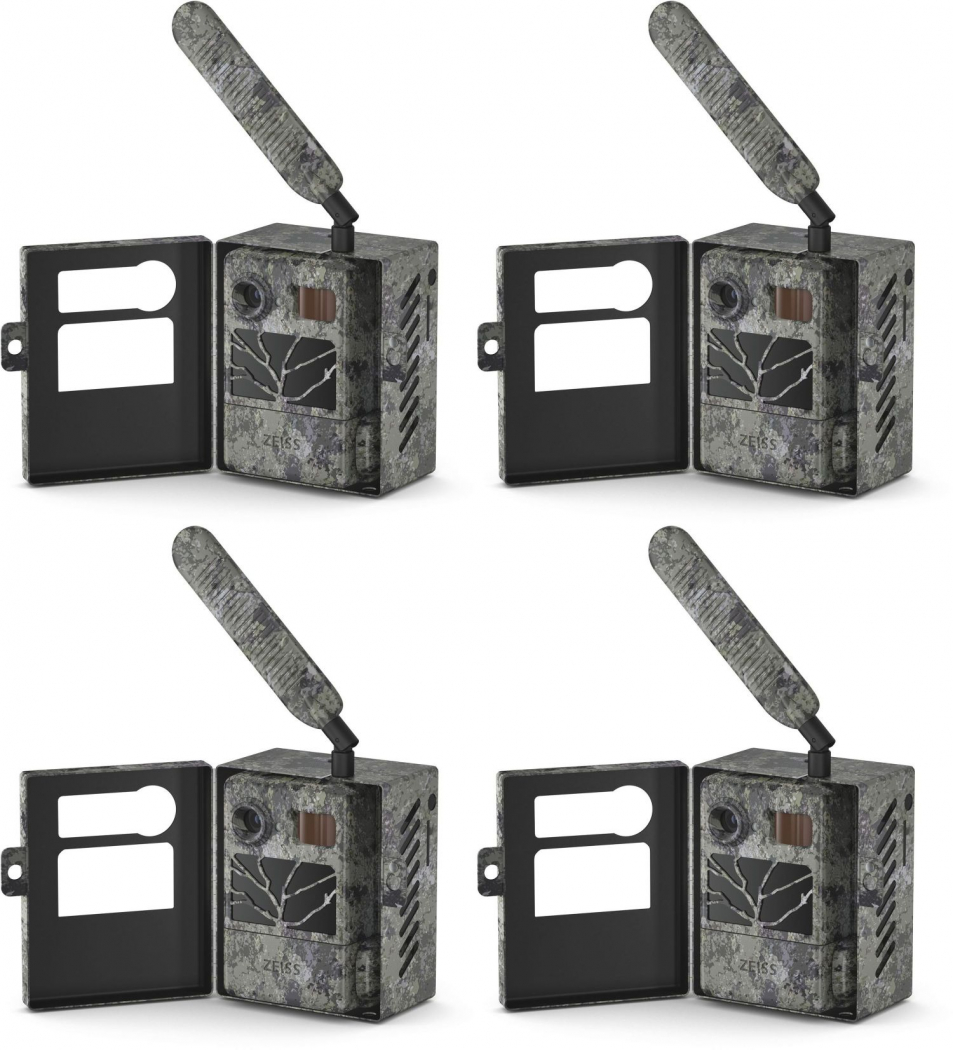 ZEISS Secacam 3 4er Pack + 4x Metallgehäuse - Foto Erhardt