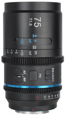 SIRUI Astra 75mm T1.8 1.33x Full Frame Z Mount BF - Foto Erhardt