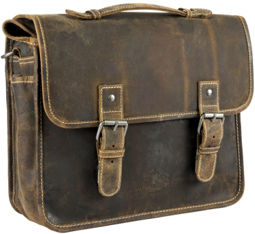 Alpenleder camera bag Reporter old havana - Foto Erhardt